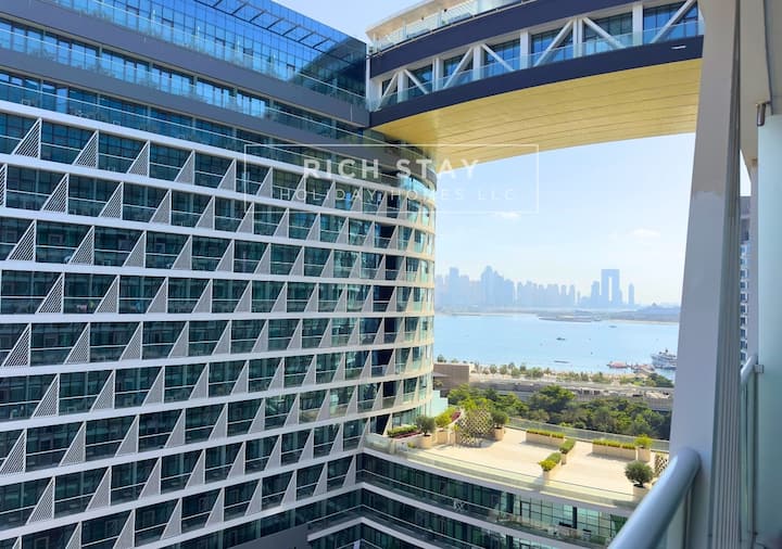 Seven Palm: 1br In Palm Jumeirah With Beach Access - Dubái