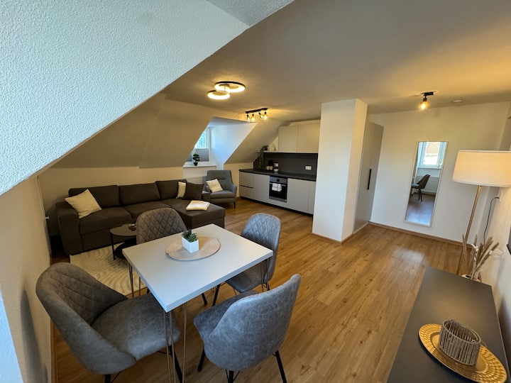 Innenstadt, Renoviert, Stilvoll, Parkplatz - Whg 7 - Kempten