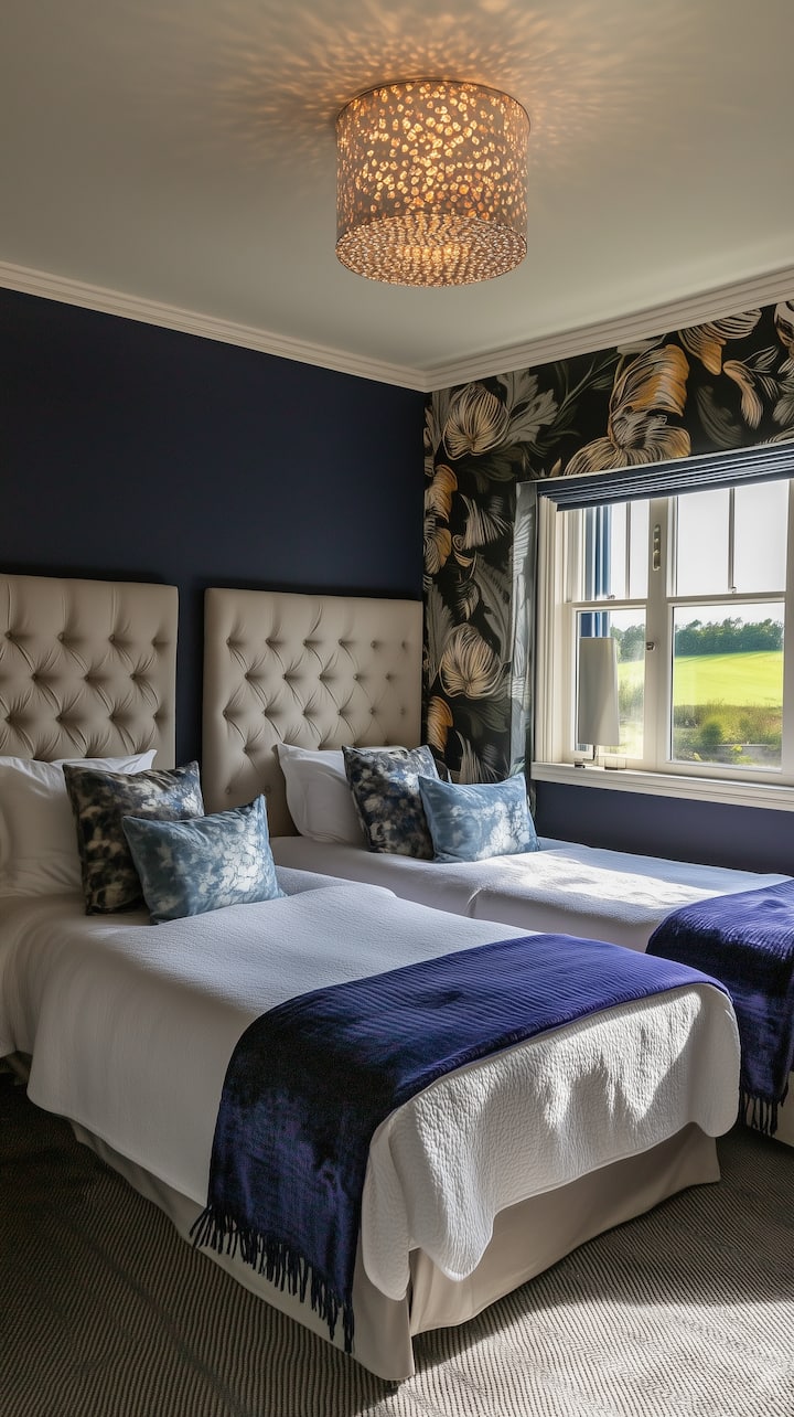 Twin Room No. 3 - Rooms On The River @Johnsonsbar - Kildare