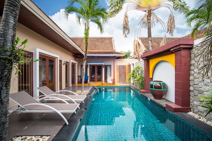 S104 三卧别墅 | 私人泳池 | 入住期间免费打扫 - Phuket