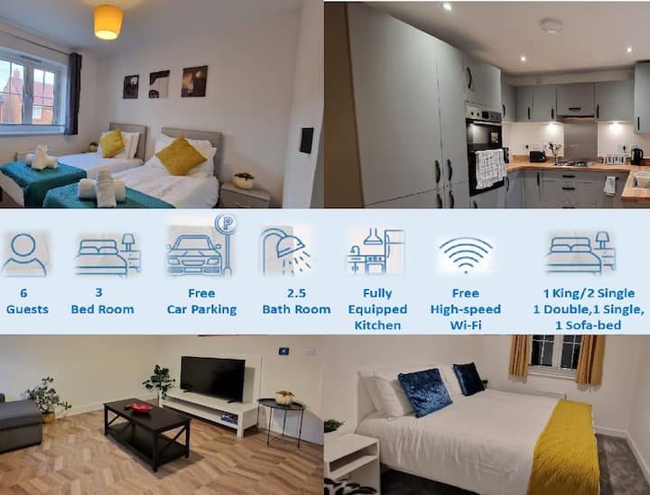 Margam's Cosford House For Business Travellers - Gloucester