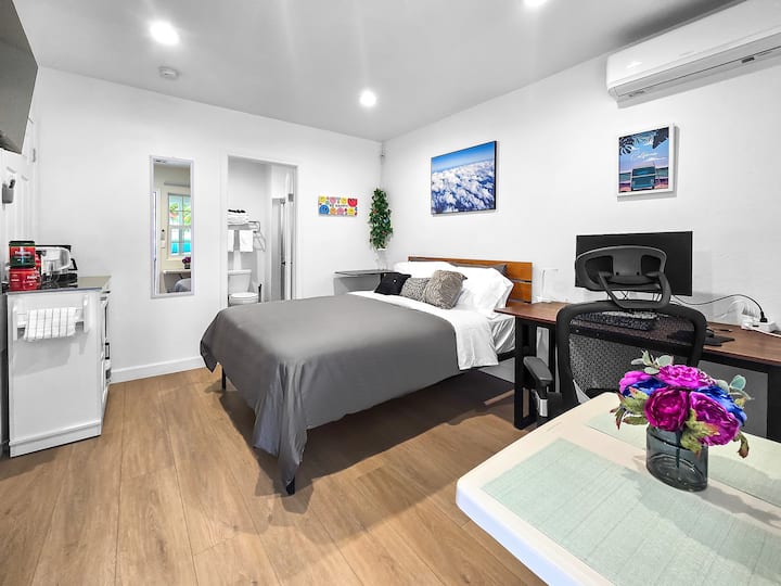 Downtown San Jose Priv Entry Priv Bath Sjsu + Ac - サンノゼ