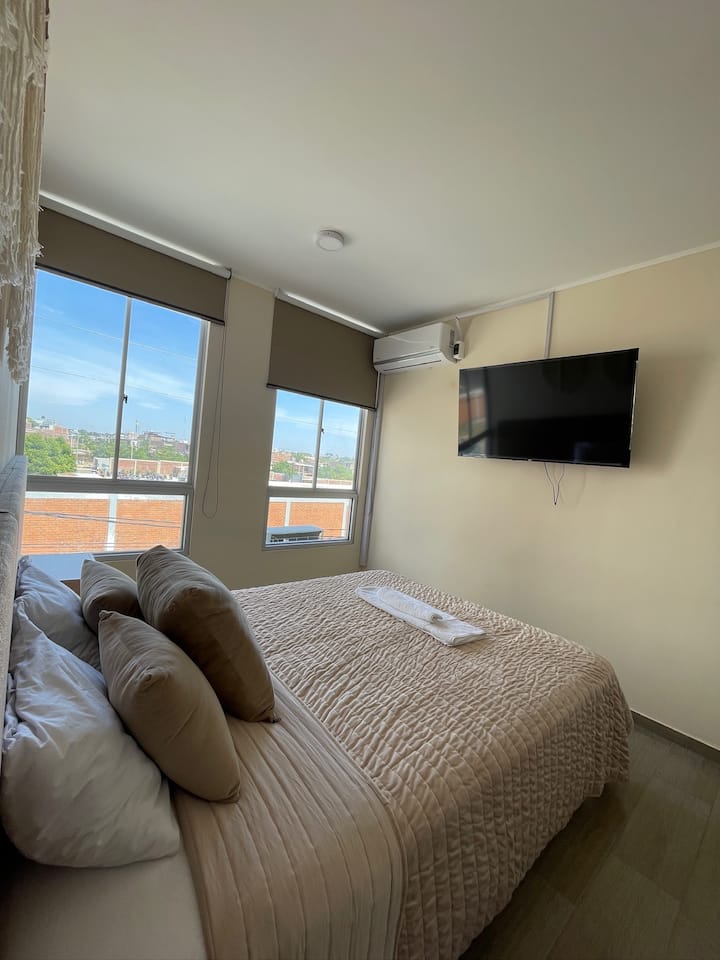 Departamento Centrico En Piura 2 Habitaciones Ac - Piura