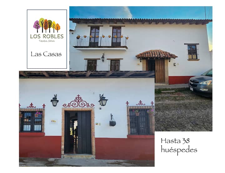 Título:las Casas Los Robles Para 39 En Tapalpa - Tapalpa
