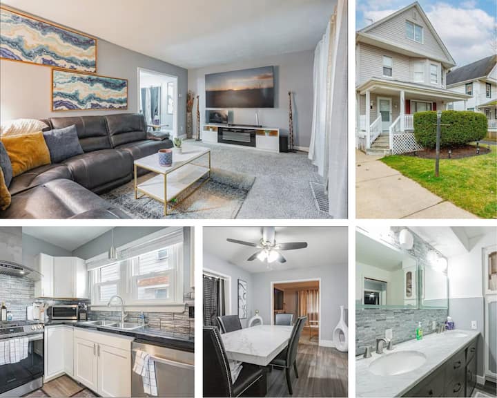 Spacious 5br Family Home | Near Parks + Akron - Portage Lakes, OH