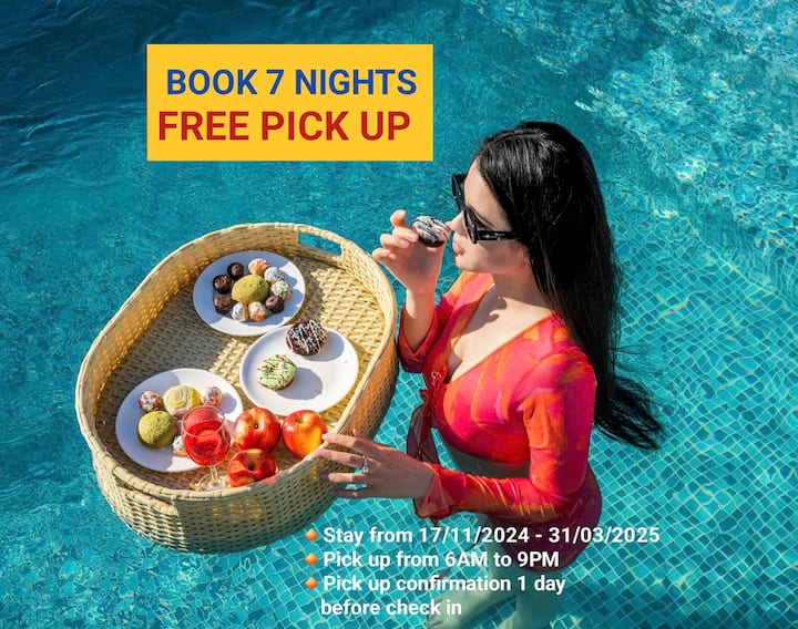 Apartment 2 Bedroom - Free Pick Up 7n - Pool - Da Nang