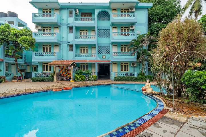 420 Calangute Pool Facing - 5 Mins From The Beach - Goa