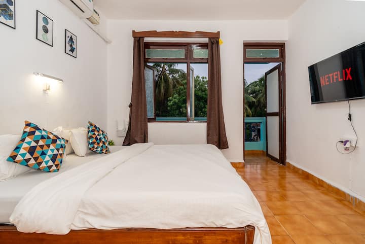 420 Calangute Pool Facing - 5 Mins From The Beach - Goa