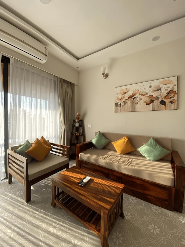Scenic 1bhk Modern Getaway L Candolim Goa B403 - Goa