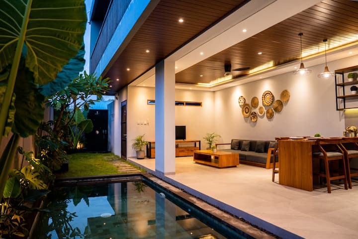 2br - Private Pool -  Garden , Md Villa Sanur - Sanur