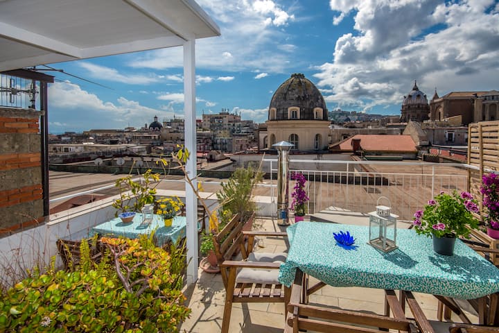 Historic Center Rooftop Naples - Napoli