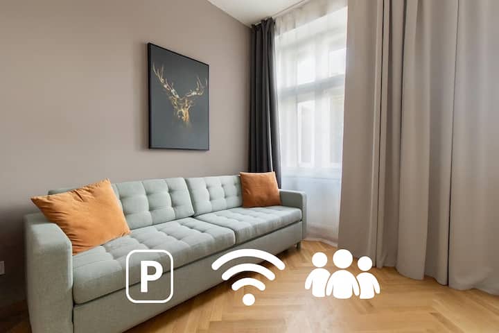 Stay Inn | Modern Stylish Flat With Private Garden - Prague