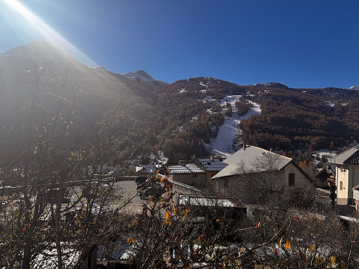 Maison La Boneca, Serre Chevalier, Vue Pistes. - Briançon
