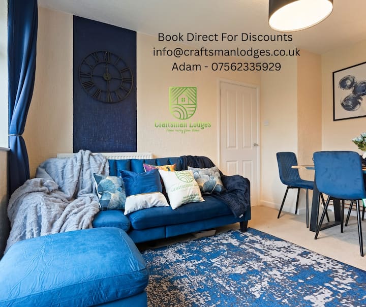 Stylish 4 Bdr | Free Parking X4 | Wi-fi | Sleeps 6 - Burnham-on-Sea