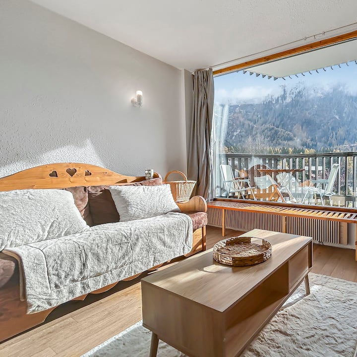 Vue Mont Blanc, Balcon Et Parking Privé - Chamonix-Mont-Blanc