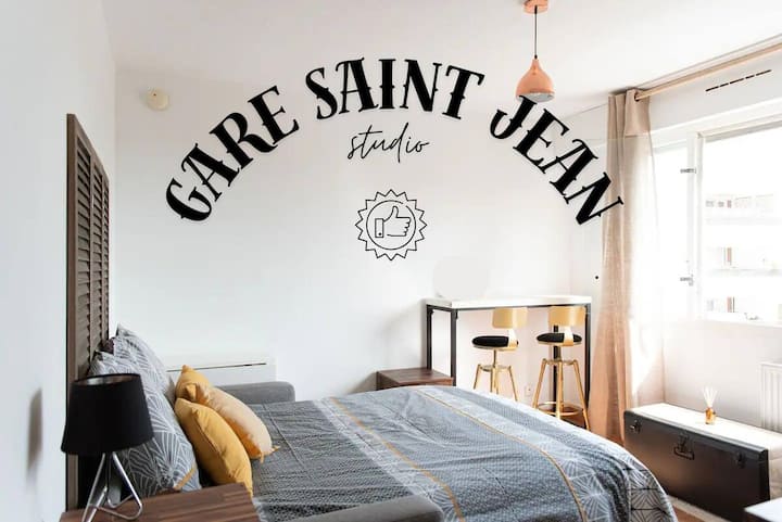 Studio Central Proche Gare Saint Jean - Bordeaux