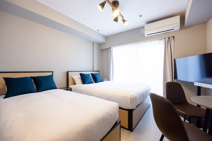 中野駅から徒歩10分/新宿駅まで電車5分/2024年築/家具家電付き/preas C05 - Shinjuku