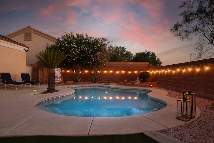 Relaxing 4br Family Home With Pool And Games - Boulder City, NV
