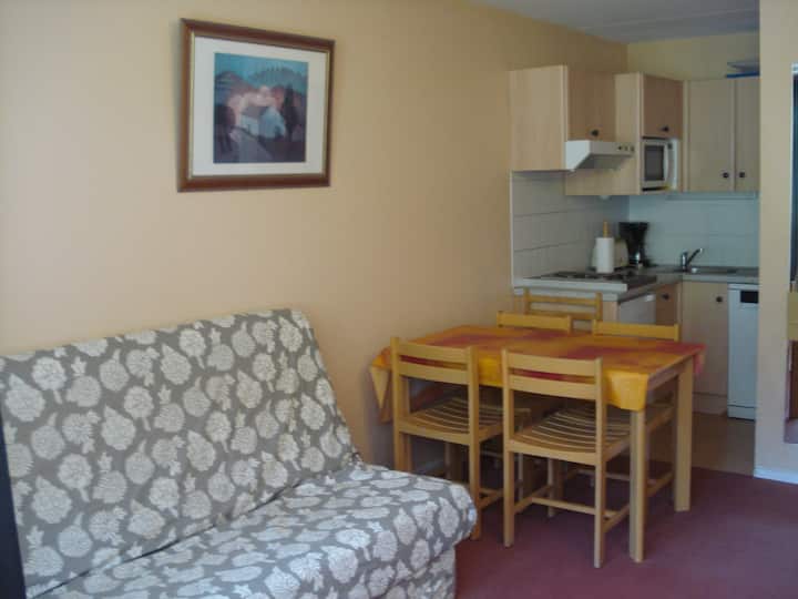 Mongie Studio  4 Places Pied Des Pistes Balcon - Payolle