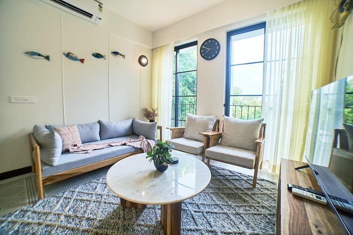 Rio Royale Luxury Coastal Charm- 1bhk Near Beach - Goa