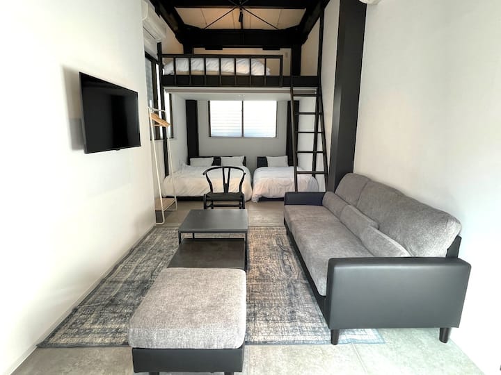 門前仲町駅徒歩８分/東京駅から車で１０分！/東京の中心/最大定員５名/Sunny House #1 - Ginza