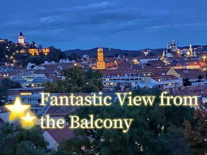 Your Home In City: Room+balcony - Graz