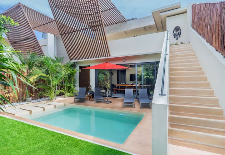Nouvelle Villa De Luxe Retreat Tulum 12 Personnes - Tulum