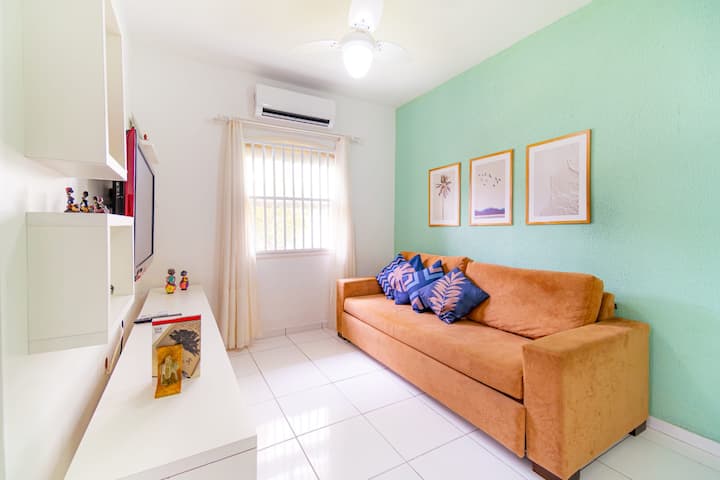 Apto Praia Tenório E P. Grande/500 Metros/ar Cond - Ubatuba