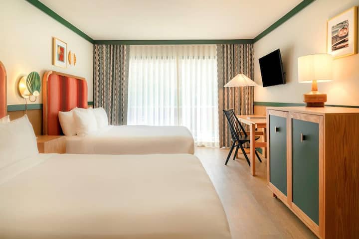Royal Sun Palm Springs | Two Queen Beds - Palm Springs, CA