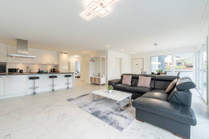 Penthouse Swiss Escape | Rooftop Terrace + Parking - Aarau