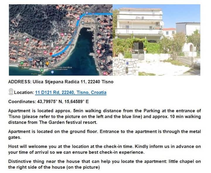 Big&cozy Apartment In Tisno - Jezera