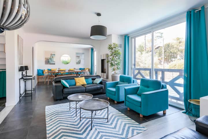 Belle Villa 4* Avec Piscine Entre Lac Et Océan ! - Soorts-Hossegor