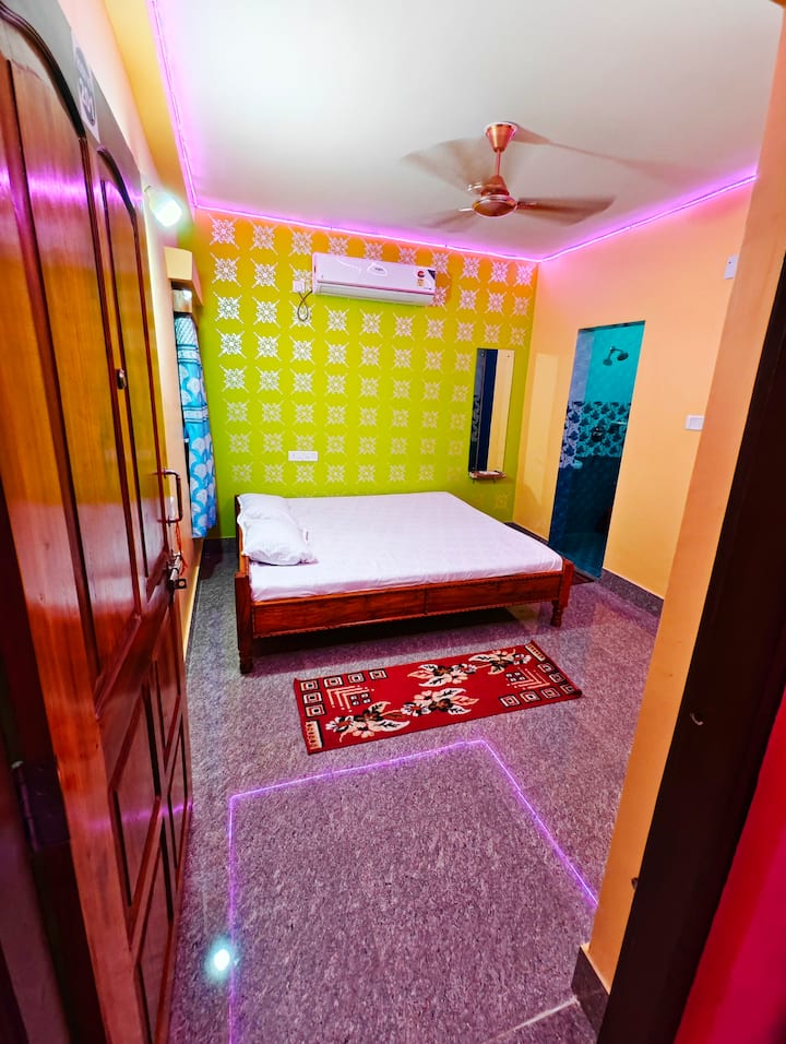 3bhkwith1livingroom600mfromjagannattemplehomestay - Puri