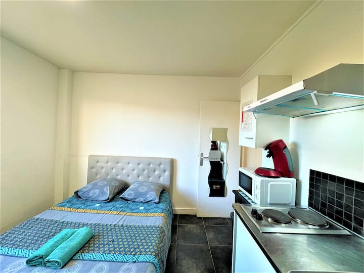 Studio Proche Gare Et Commodités - Melun