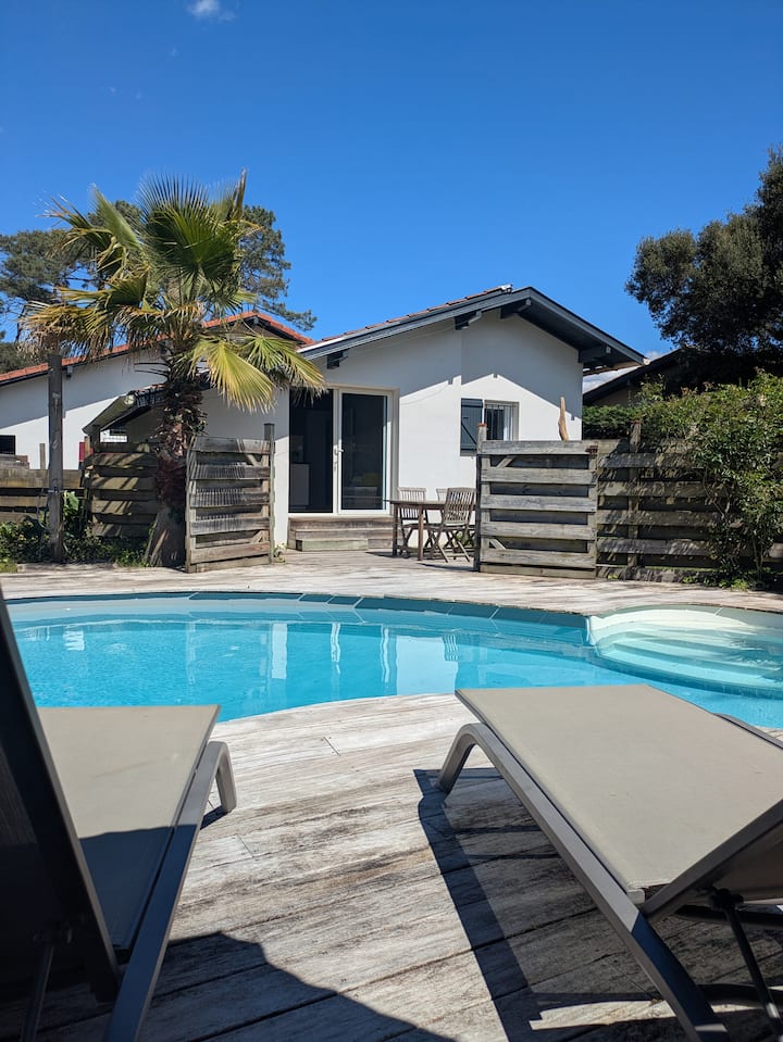Beach & Dreams. Piscine. 600m De La Plage. 4p - Labenne
