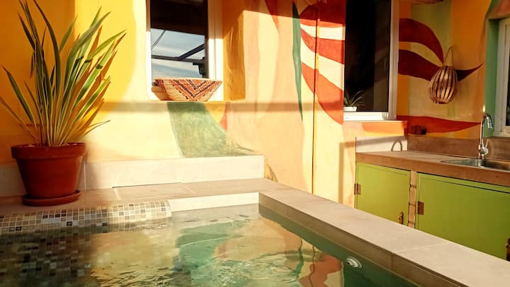 Paradise Island House & Views & Loungepool & Sauna - Ronda