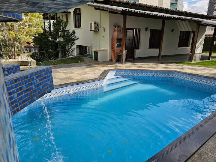 Casa Com Piscina E Churrasqueira, Centro Guarapari - Guarapari