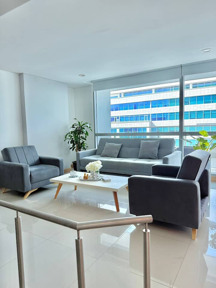 Apartamento Bluegardens Hilton Sector Exclusivo - Barranquilla