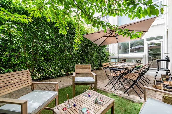 Loft Urbain Avec Jardin Privé - Hyper Centre - Reims