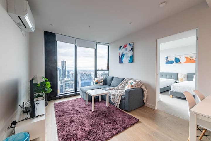 Lv48-amazing View 2b2b Apt| 5 Beds | Melb Central - 크리몬느