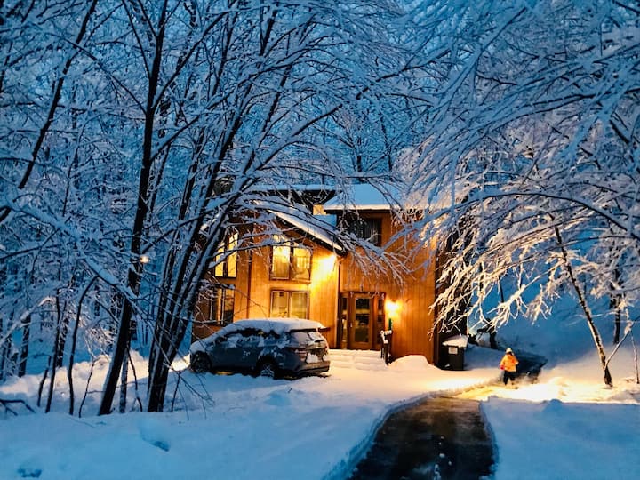 Cozy Home + Kid's Treehouse, Hot Tub, Pool & Lakes - Tannersville, PA