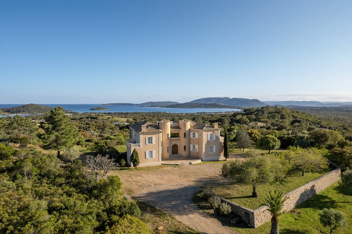 Château De Luxe à Porto-vecchio Avec Piscine 7br - Corsica
