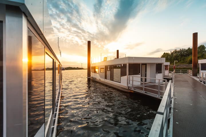Hausboot Lys | Arbeitszimmer | 1-6 Gäste - Bremen