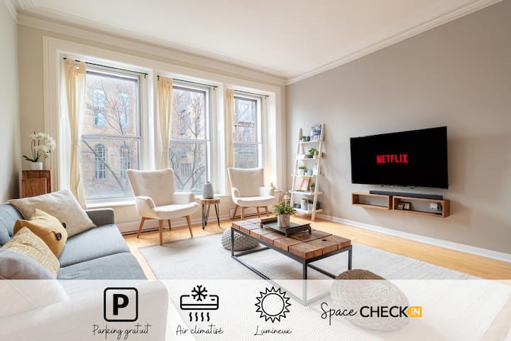 Le Lotus Mtl | Charming | Parking Gratuit | Ac - Montreal