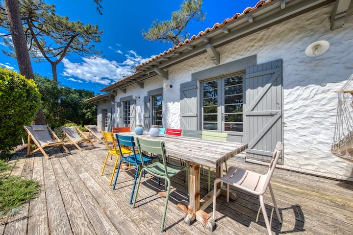 Villa La Famiglia - A Deux Pas Du Marché - Cap Ferret