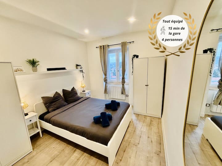 Appartement Cosy Proche Gare - Saint-Étienne