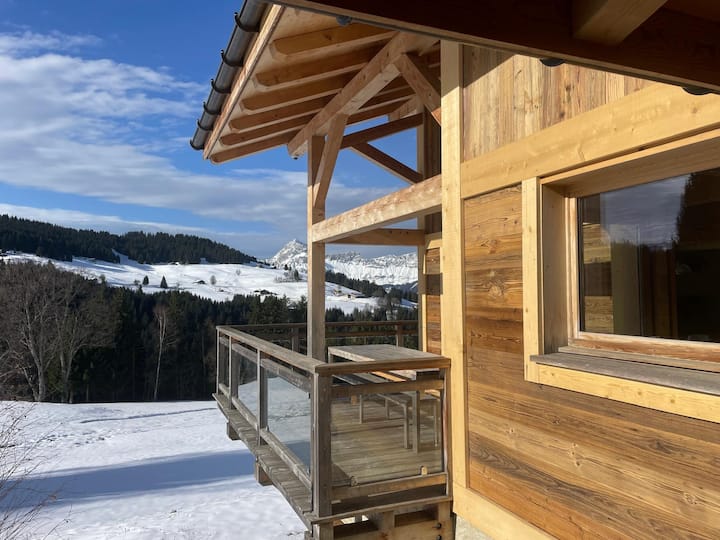 Chalet Magnifique, Vue Imprenable, Téléski 350 M - Hauteluce - Les Saisies