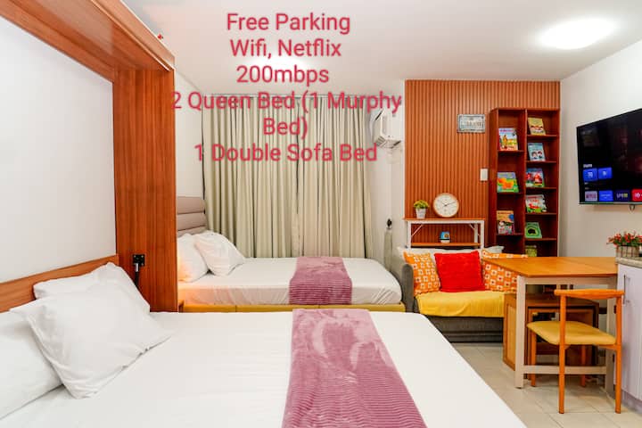 Unique Secret Room Near Ek- Parking-wifi-netflix - Biñan