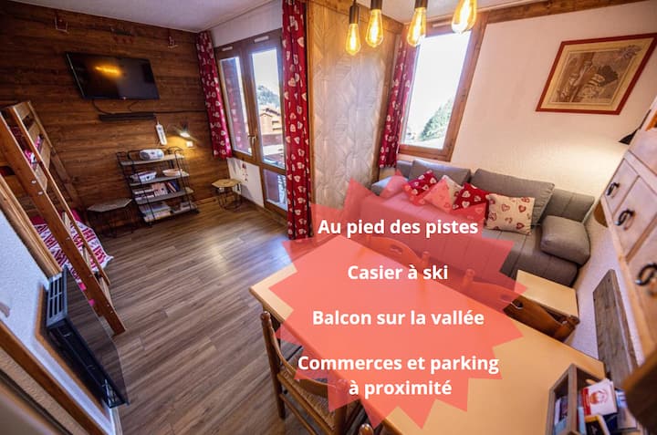 Belle Plagne (2050m) - Chaleureux Studio 4 Pers - La Plagne-Tarentaise