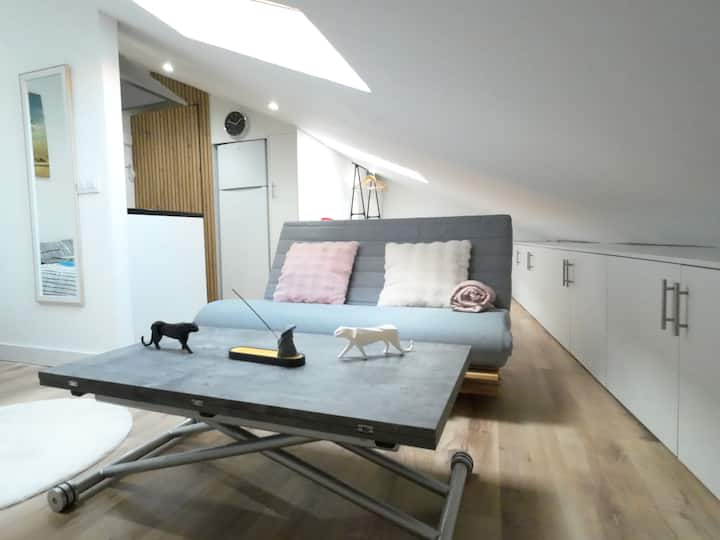 Céntrico Estudio Abuhardillado A Estrenar - Madrid